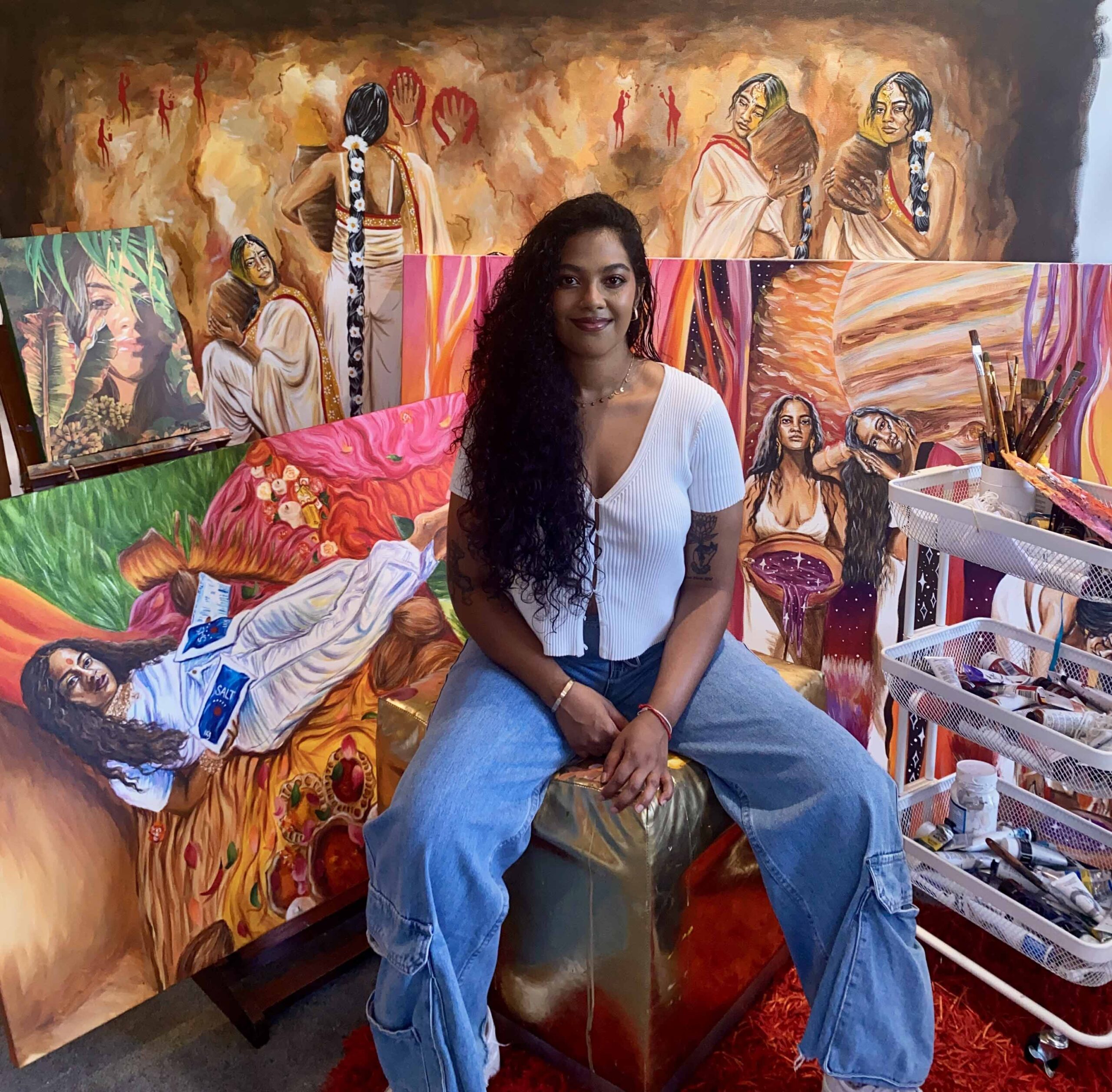 South African artist Tayhe Munsamy speaks to TewasArt Africa about her ...